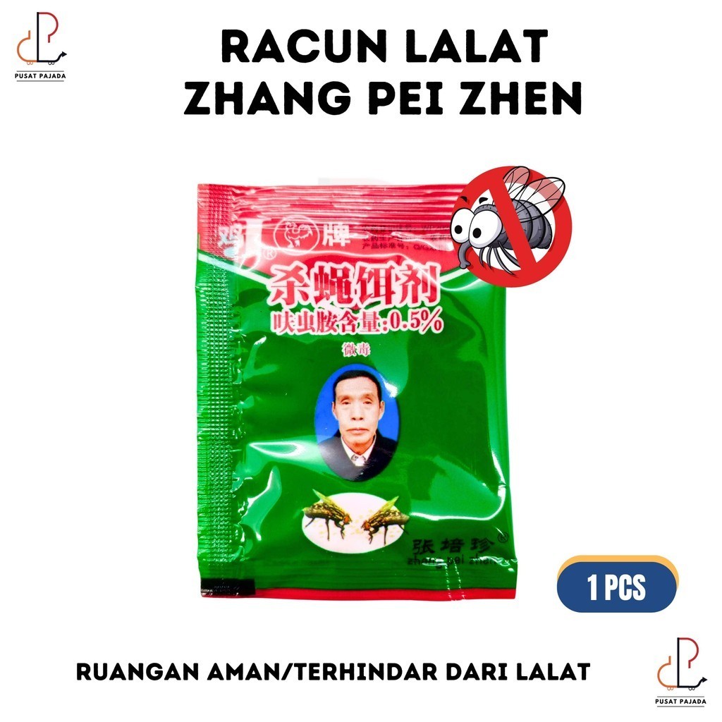 Jual Racun Pembasmi Lalat zhang pei zhen Flies Killer Poison Repellent ...