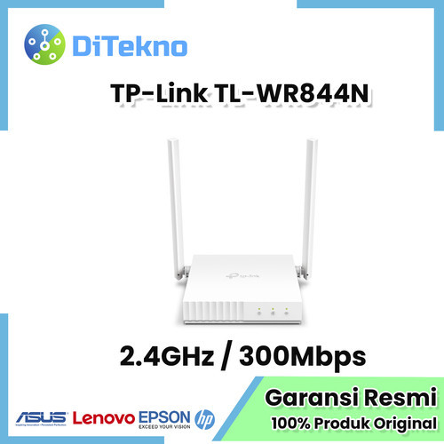 Jual TP-Link TL-WR844N WiFi Router - 2.4GHz / 300Mbps / Alat Internet ...