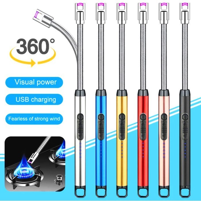 Jual Pemantik Gas Electric Korek Api Elektrik Plasma Lilin Aromaterapi ...