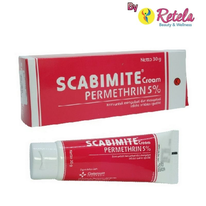 Jual SCABIMITE CREAM 30GR/PERMETHRIN/SCABIES/KUDIS | Shopee Indonesia