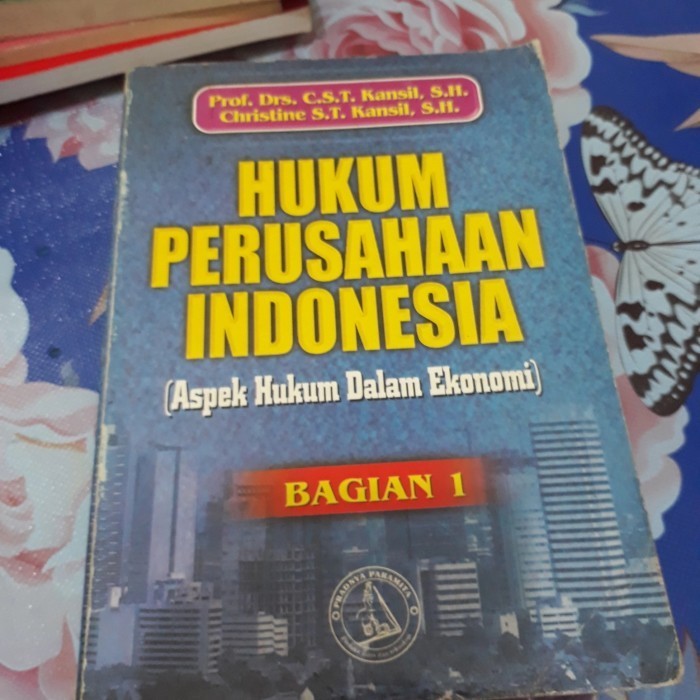 Jual ASPEK HUKUM DALAM EKONOMI BAGIAN 1- PROF DRS CST KANSIL SH.DKK -a4 | Shopee Indonesia