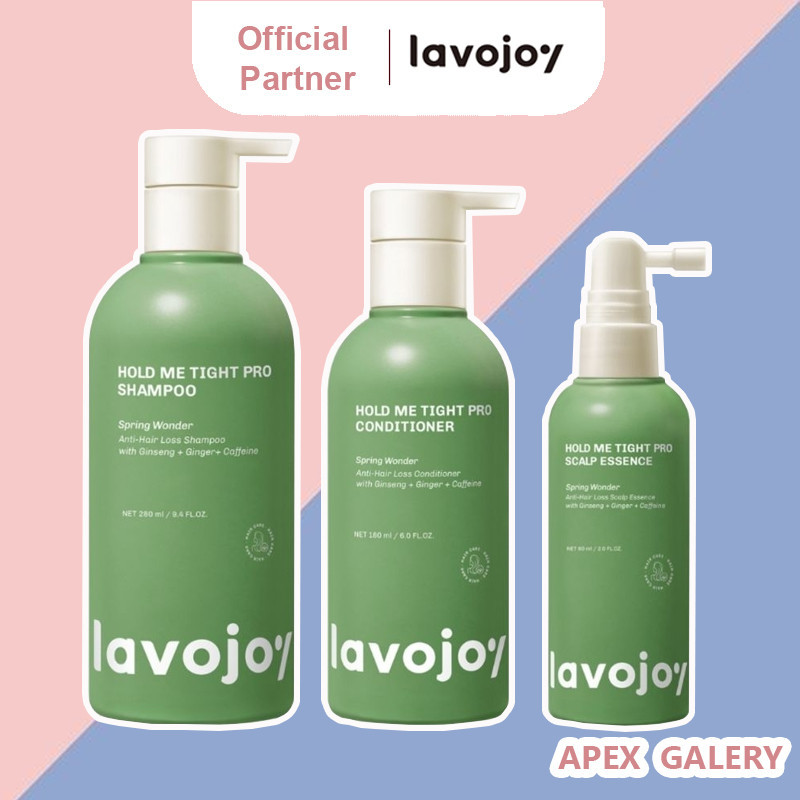 Jual LVJ Lavojoy Hold Me Tight Pro Shampoo + Conditioner + Scalp ...