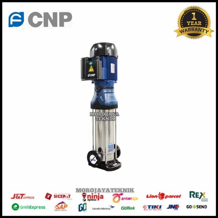 Jual Booster Feed Pump Cnp Cdmf 3-12 1,5 hp Pompa Air Vertical Multistage | Shopee Indonesia