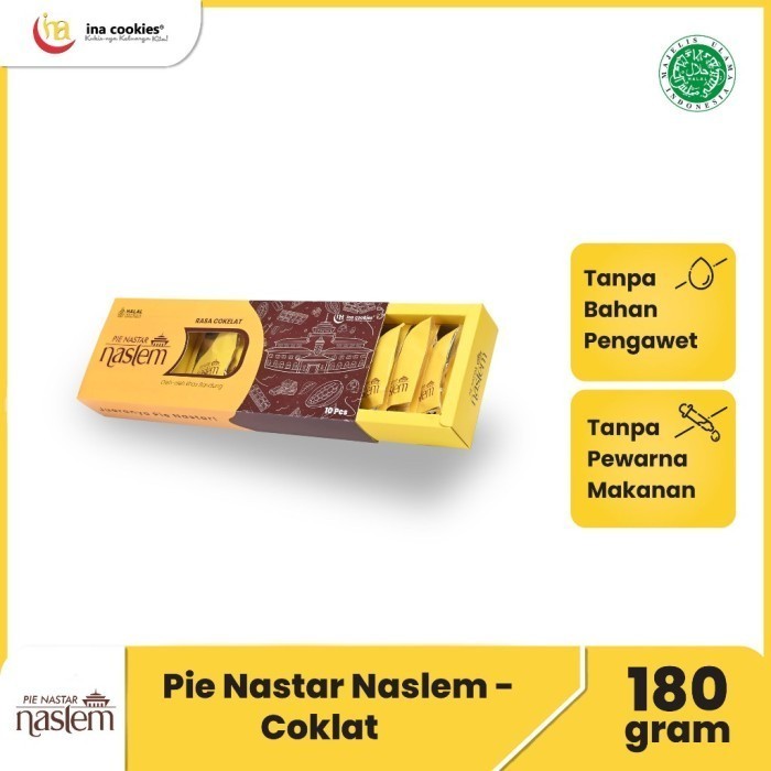 Jual INA COOKIES ORIGINAL 100% - Pie Nastar Naslem Coklat | Shopee ...