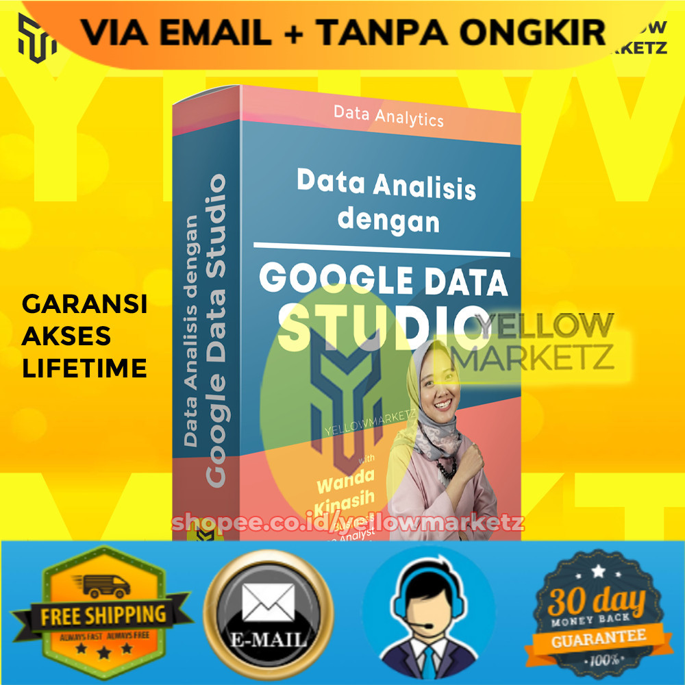Jual BELAJAR DATA ANALISIS DENGAN GOOGLE DATA STUDIO LENGKAP - Materi ...