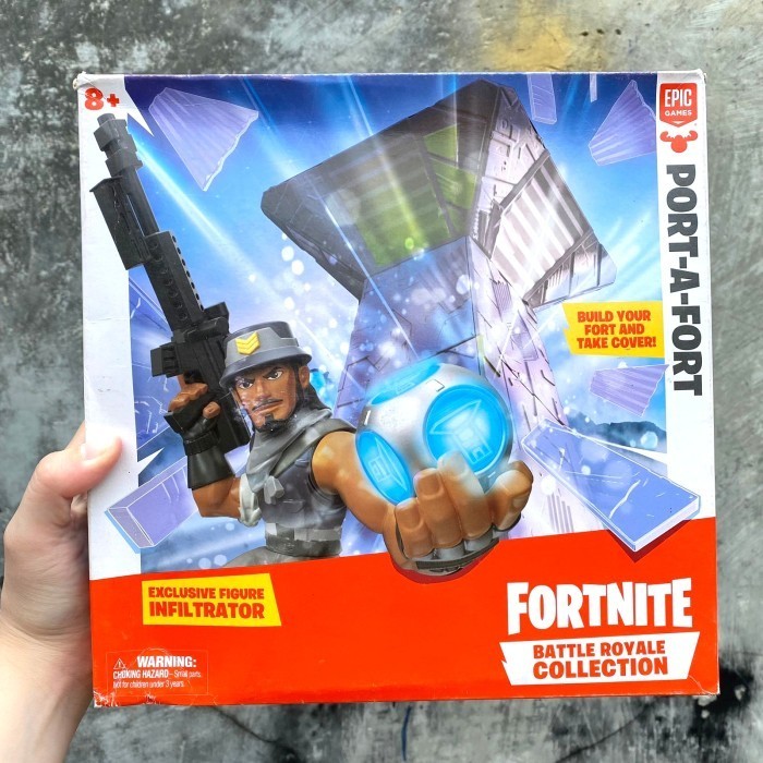 Jual Playset Mainan Fortnite Battle Royale Port A Fort With Infiltrator ...