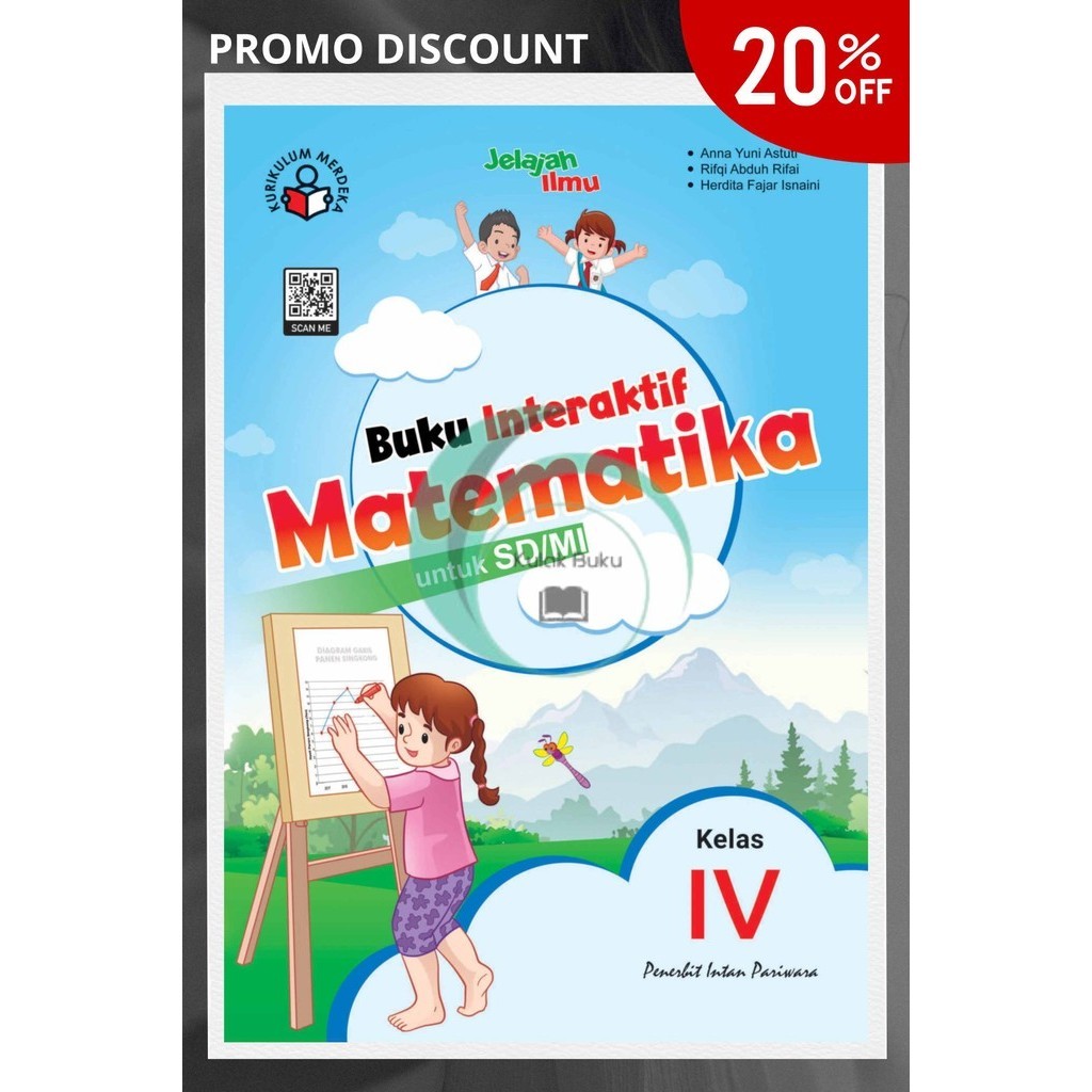 Jual BUKU PAKET INTERAKTIF MATEMATIKA PENDAMPING KURIKULUM MERDEKA SD KELAS 4 INTAN PARIWARA ...