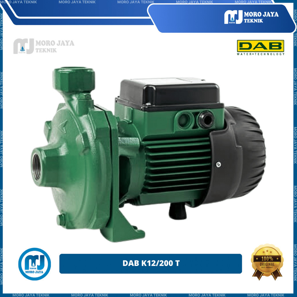 Jual Mesin Pompa Air Centrifugal Transfer DAB K12/200 T - 3 PHASE | Shopee Indonesia
