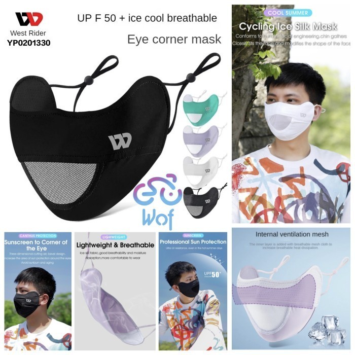 Jual WEST BIKING 330 Masker Wajah Sepeda Motor Outdoor Sport Bike ...
