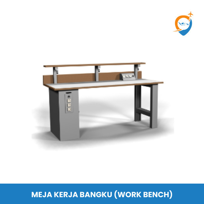 Jual Work Bench Kayu (Meja Kerja) | Shopee Indonesia