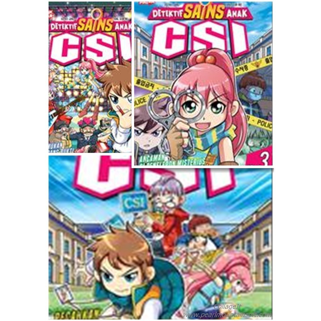 Jual *^ Komik Pintar : Detektif Sains Anak Csi (READY BANYAK JUDUL ...