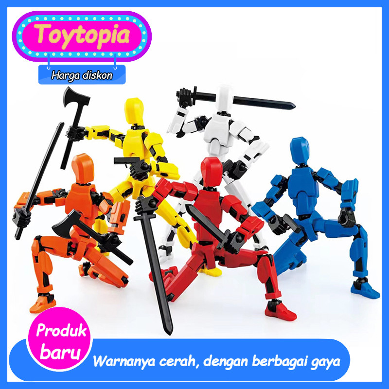 Jual TOYTOPIA Mainan Boneka Magnetik Versi Baru! Lucky Dummy 13 Dengan ...
