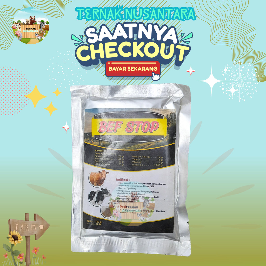 Jual BEF STOP 100 GRAM - Anti Ambruk Suplemen Recovery Untuk Demam Pada ...