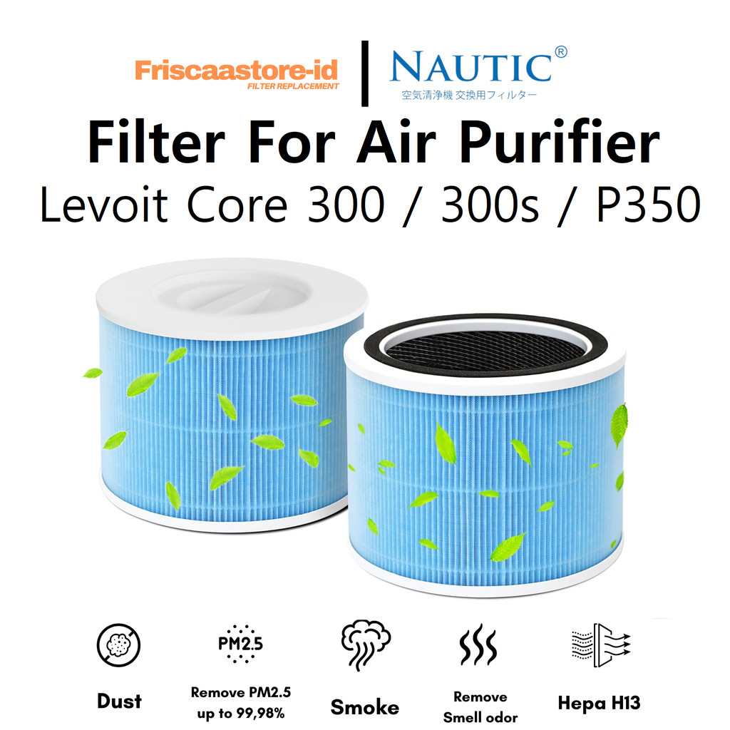 Jual Levoit Filter Air Purifier Core 300 300s P350 Smoke Remover HEPA ...