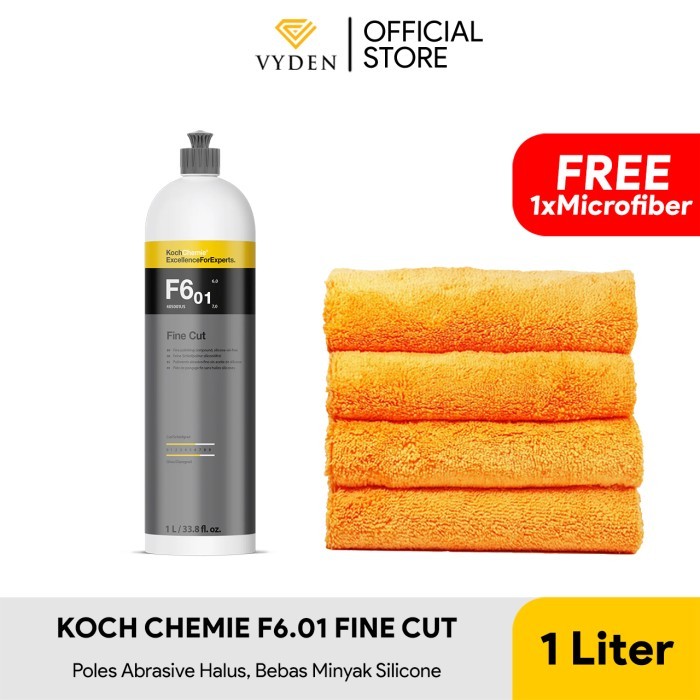 Jual KOCH CHEMIE F601 FINE CUT ORIGINAL PACK Compound Polish Kompon ...