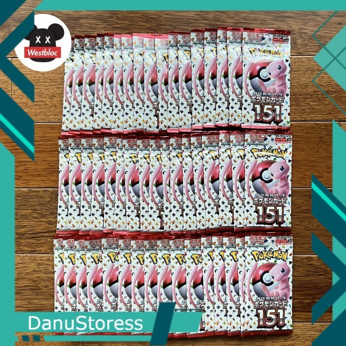 Jual Pokemon 151 Booster Pack JP - TCG Card Kartu Jepang Japan Box Center - Danustoress | Shopee ...