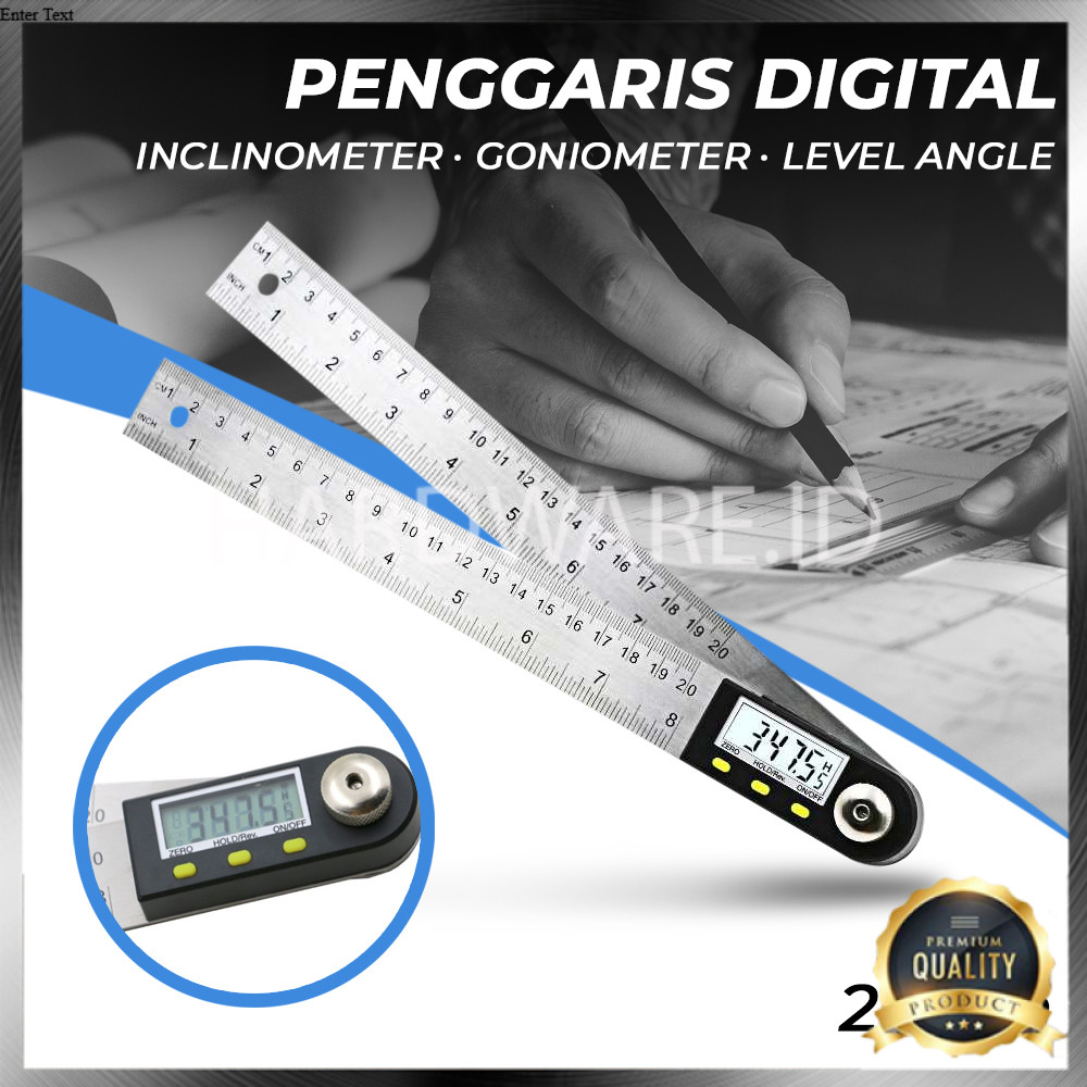 Jual (HI) Penggaris Waterpass Digital Inclinometer Goniometer Level ...