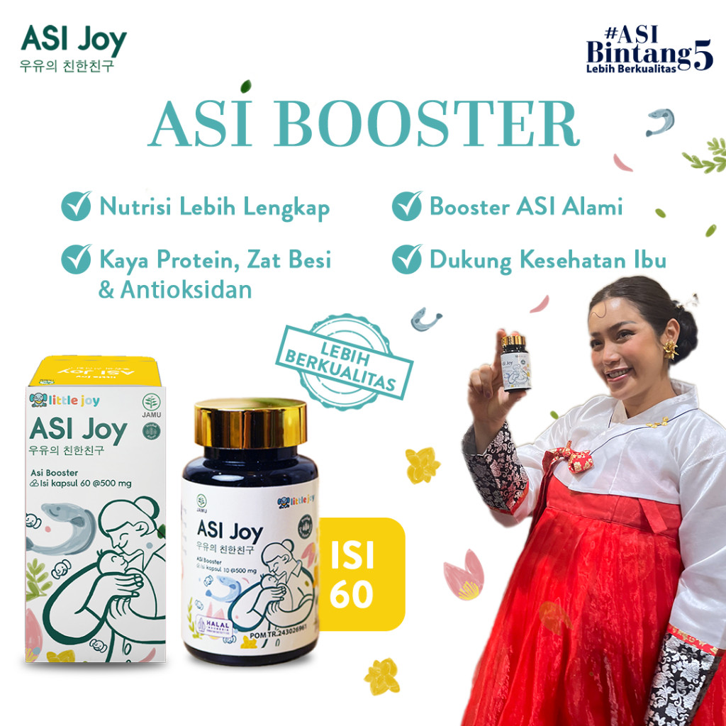 Jual HJ67TY ASIJOY by Little Joy - ASI Booster 60 Capsule @ 500 mg ...