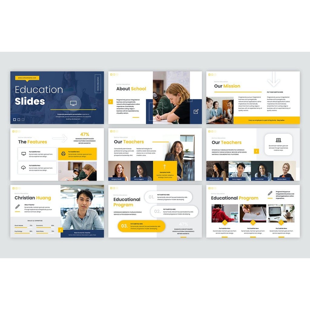 Jual [TMP] 100 Template Premium PowerPoint ( PPT ) - Jidan Shoppu ...