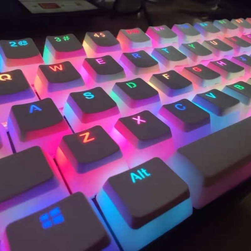 Jual OEM Profile PBT Keycaps 108 Keys Pudding Keycap For Cherry MX ...