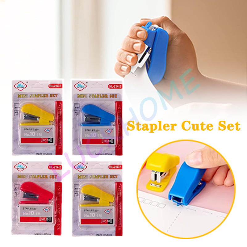 Jual Staples Kecil Stapler Mini Portabel Unik Praktis Model Simple Lucu ...