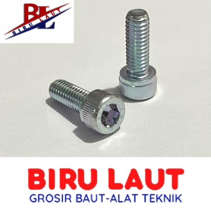 Jual (paket isi 20 biji) Baut L 6x15 Galvanis/ Baut L M6x15 | Shopee ...