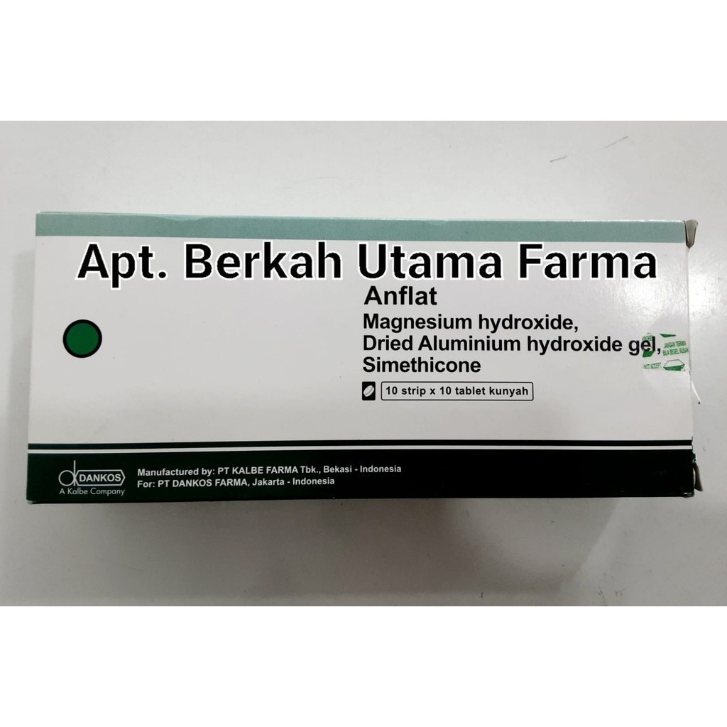 Jual Anflat Box Isi 100 Tablet | Shopee Indonesia