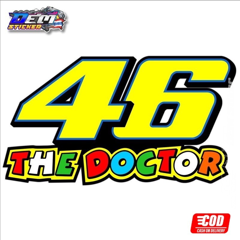 Jual Stiker The Doctor 46 Bahan PREMIUM | Shopee Indonesia