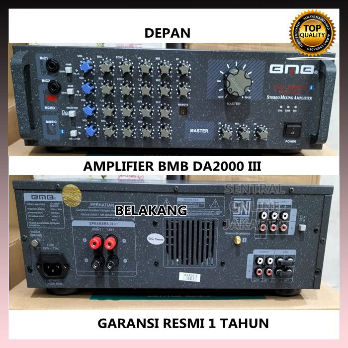 Jual AMPLIFIER BMB DA 2000 III DA2000 III DA-2000 ORIGINAL POWER ...