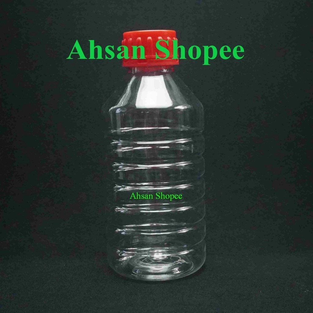 Jual Botol Pet PS 1 Liter Natural Hdpe Segel Besar / Botol Plastik ...