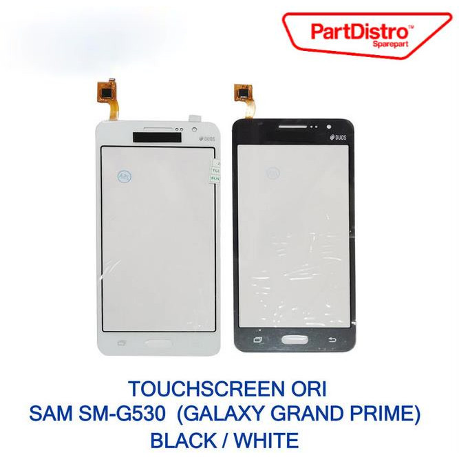 Jual TOUCHSCREEN TS ORI SAMSUNG G530 (GALAXY GRAND PRIME) BLACK / WHITE ...