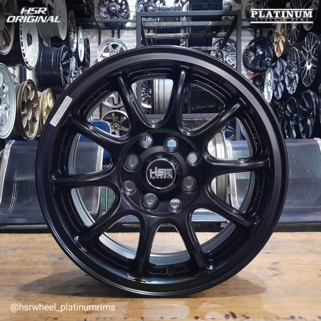 Jual PAKET VELG MOBIL HSR FE03 R15 PLUS BAN 195 55 R15 FOR AGYA MIRAGE BRIO CALYA SIGRA | Shopee ...