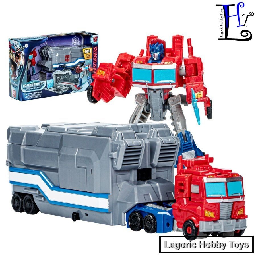 Jual Transformers Optimus Prime Battle Base Trailer Earthspark Hasbro ...