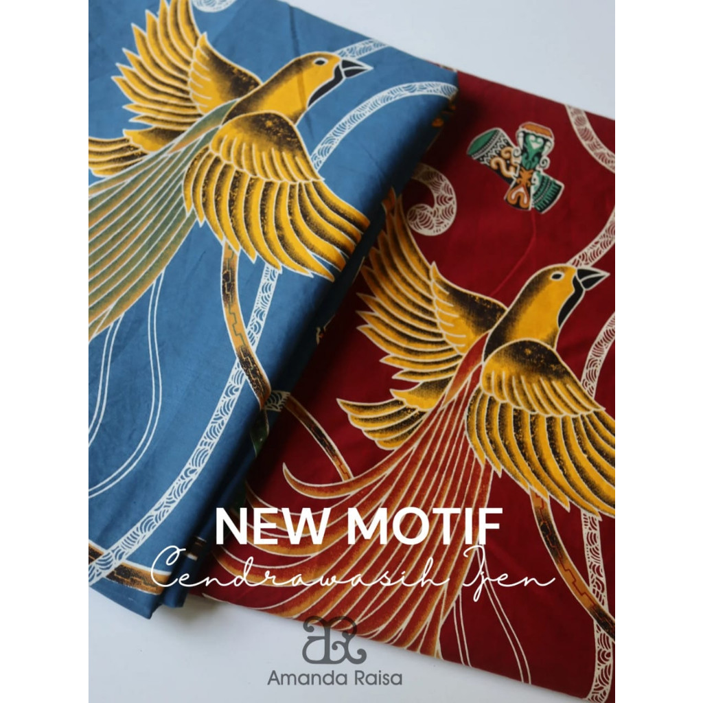 Jual Kain Batik Meteran Potongan Motif Cendrawasih Ijen | Shopee Indonesia