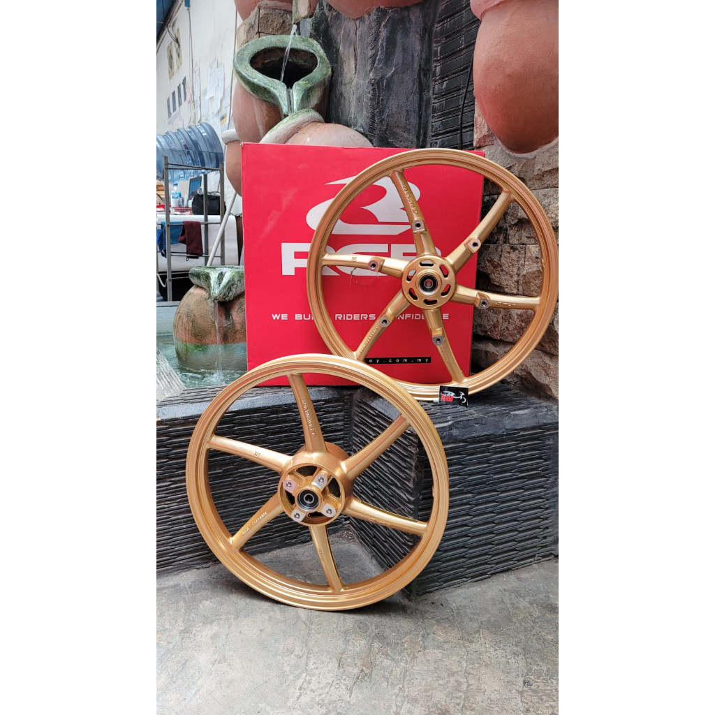 Jual Velg RCB Sonic Velg RCB SP5/522 Honda Sonic uk 160/160-17 Gold ...