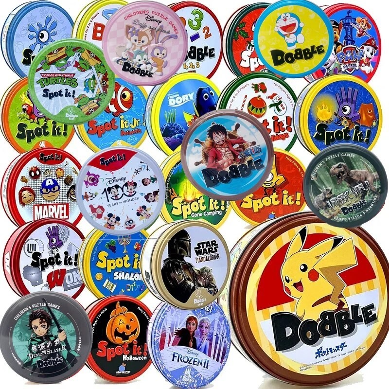 Jual 99style Hot Double juego Cards Spot It HP Dobble Card Game Party ...