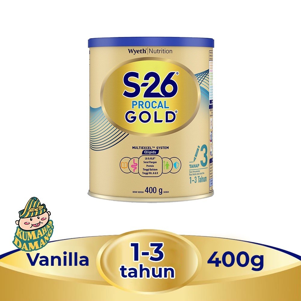 Jual S-26 Procal Gold Vanila 400 gram S26 Vanilla | Shopee Indonesia