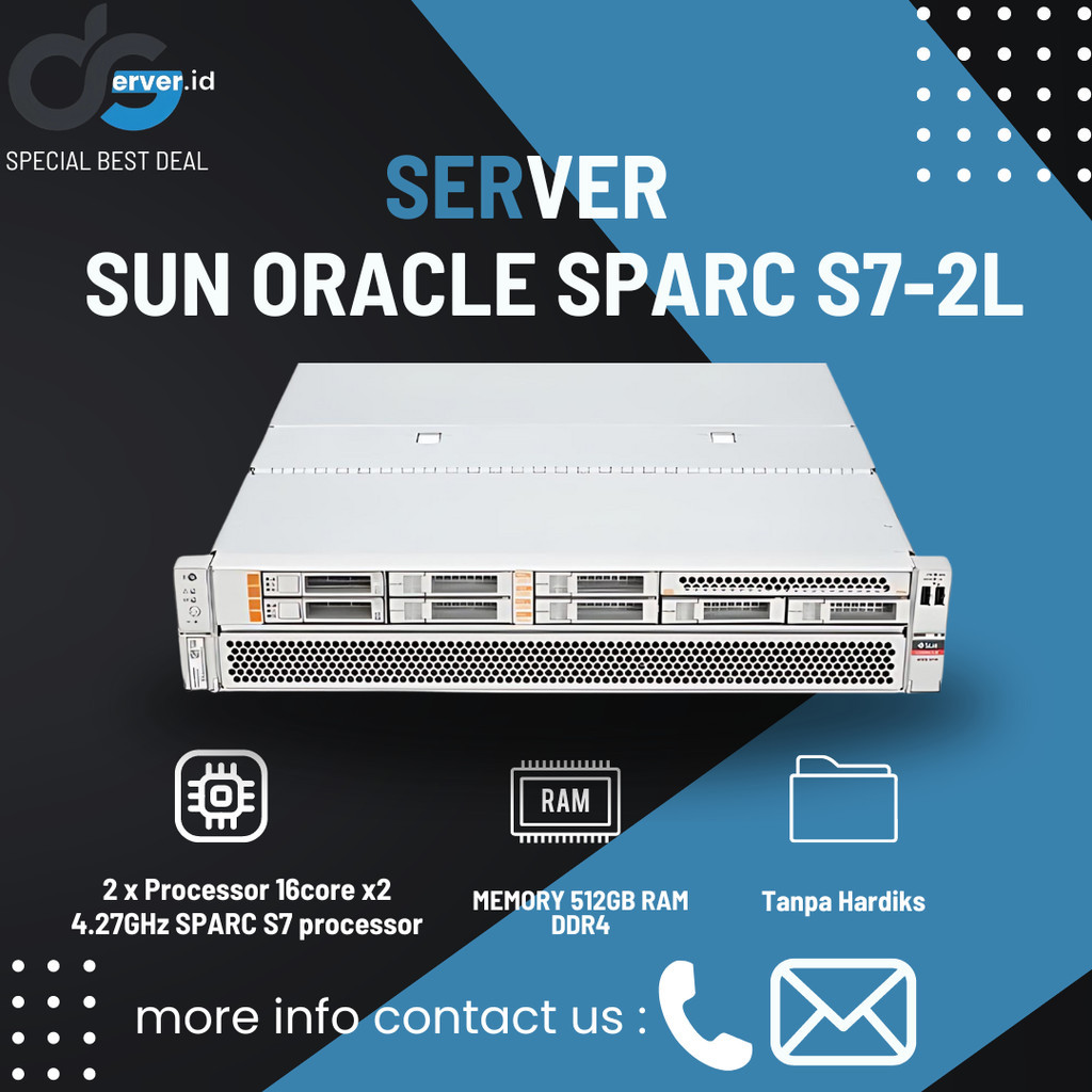 Jual Sun Oracle Sparc S7 2l Server Shopee Indonesia