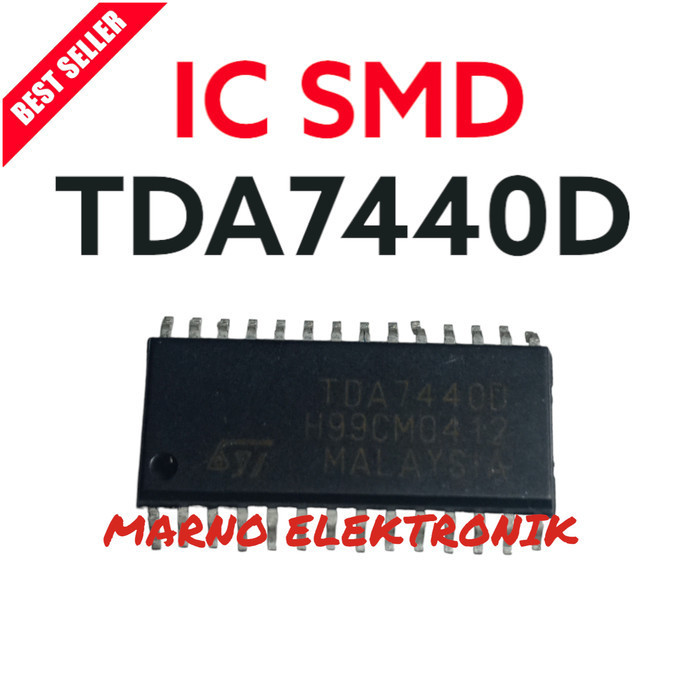 Jual IC SMD TDA7440D TDA 7440D TDA7440 TDA 7440 ASLI ORI ORIGINAL -BB12 ...