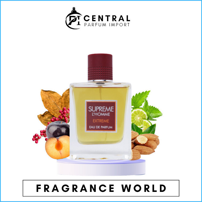 Jual Parfum Tahan Lama Fragrance World Supreme L'homme Extreme 100 ML ...