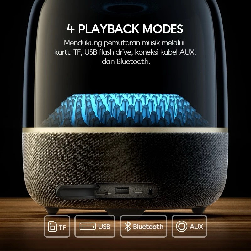 Jual VIVAN VS90 Super Bass Bluetooth 5.3 Speaker 20W Subwoofer Fully ...