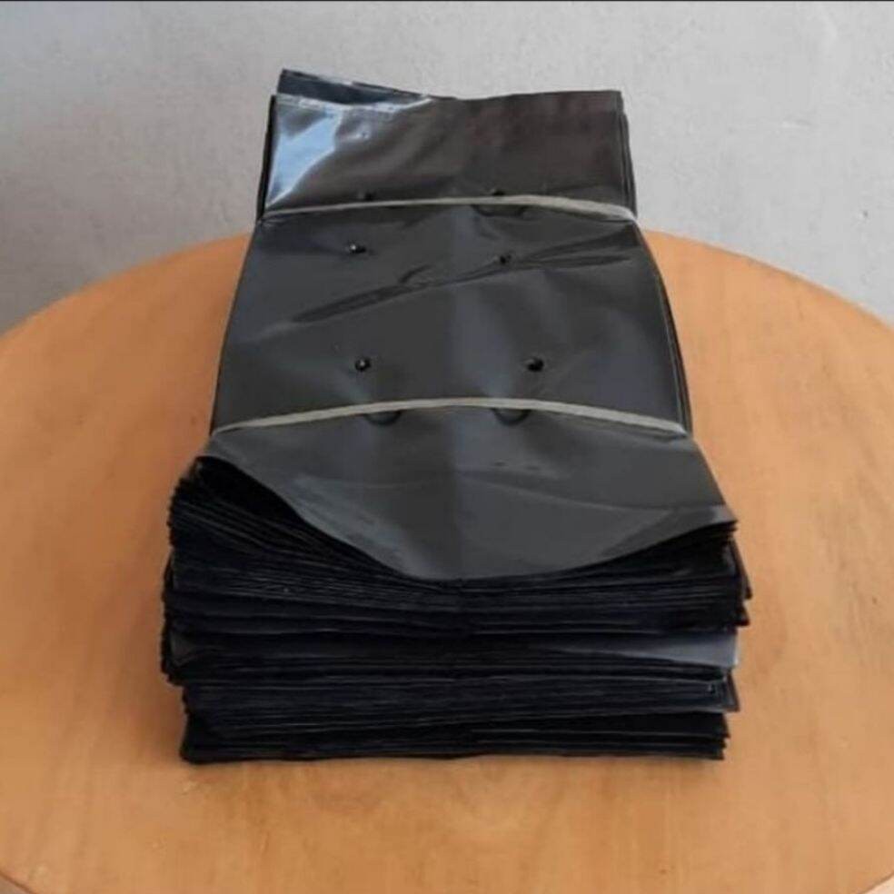 Jual Polybag tanaman ukuran 30x30 isi 100 pcs / polybag 30x30 isi 100 ...