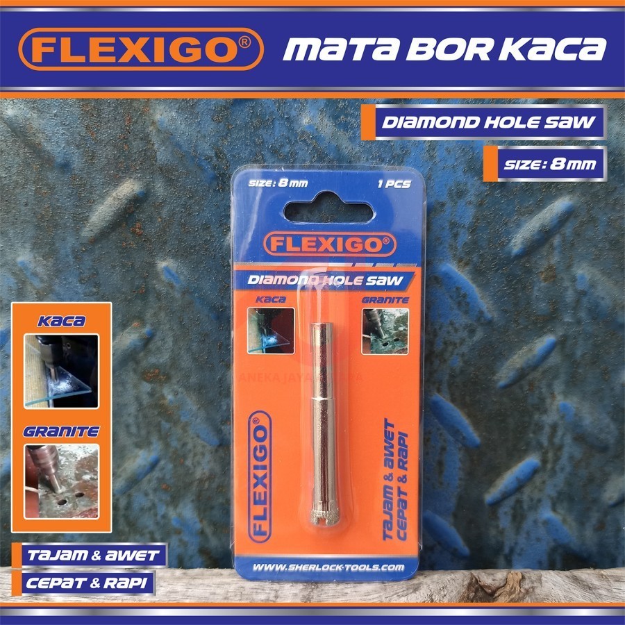 Jual Mata Bor Diamond untuk Kaca & Granite 8 mm ( harap baca deskripsi ) | Shopee Indonesia