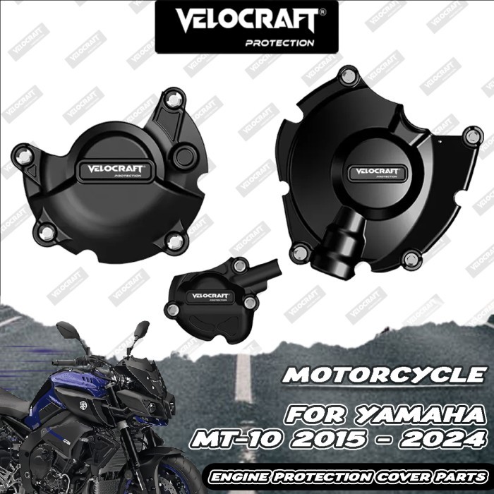 Jual Cover Engine Velocraft Motor Yamaha MT10 MT 10 MT-10 FZ-10 FZ10 ...