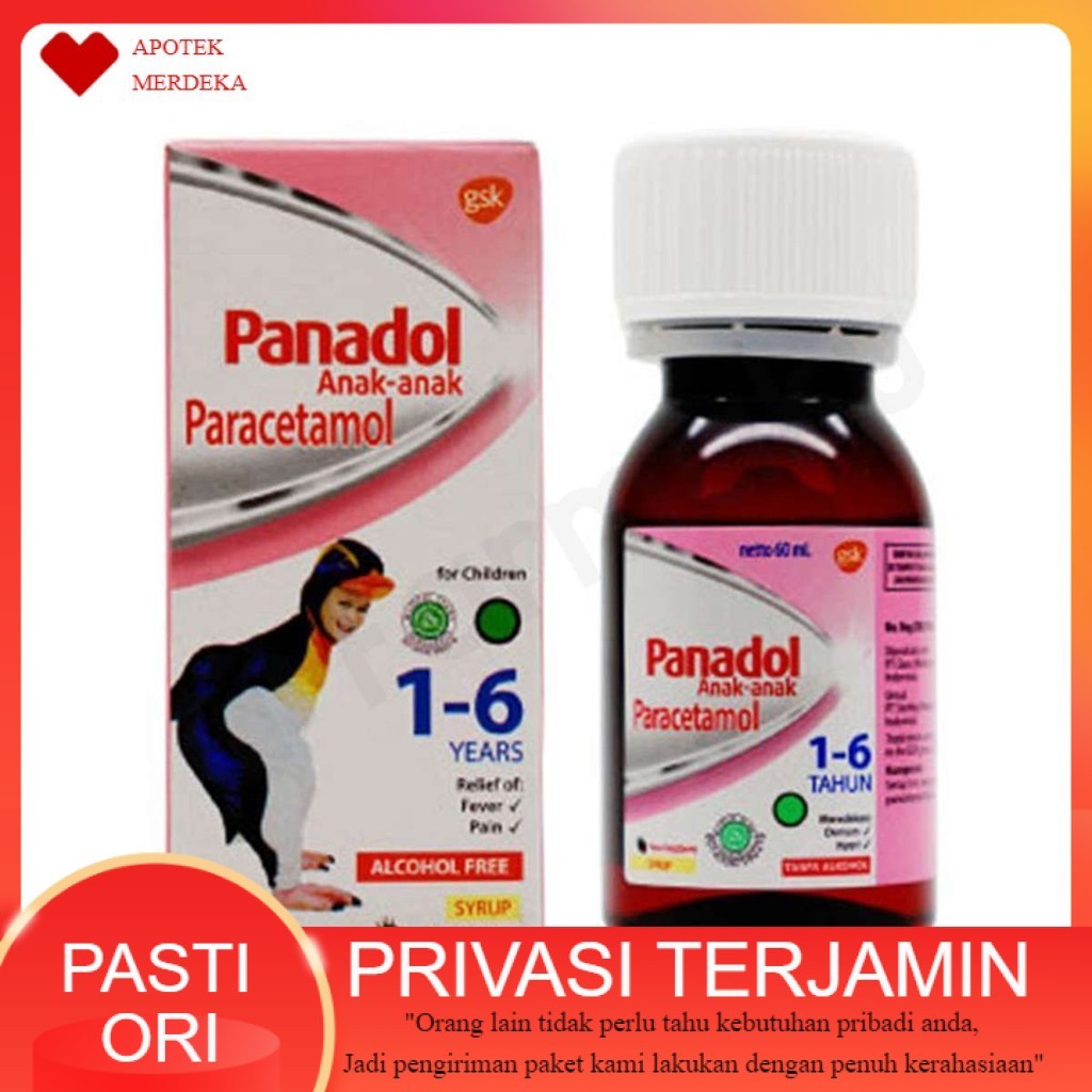 Jual Panadol Syrup Anak 60 ml | 30 ml | Shopee Indonesia