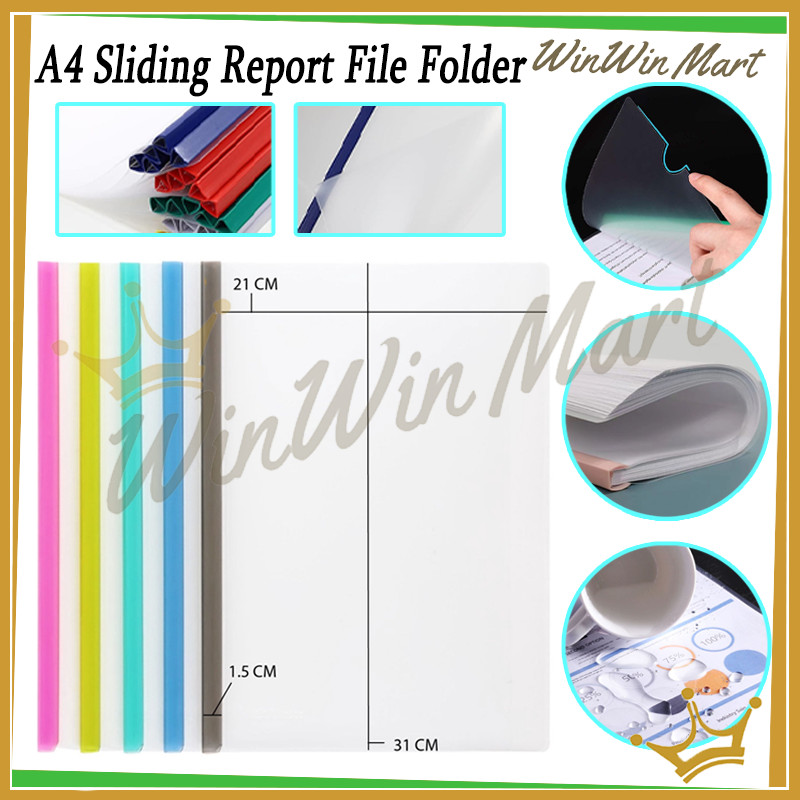 Jual A4 Sliding Report File Folder/Batang Tarik Folder File/Map Bisnis ...