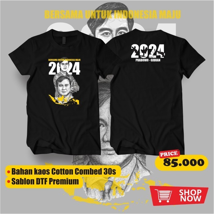 Jual KAOS PRABOWO GIBRAN | Shopee Indonesia Jual KAOS PRABOWO GIBRAN | Shopee Indonesia