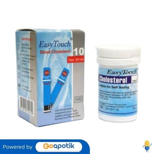Jual Easy Touch Cholesterol Test Strip Box 10 Pcs | Shopee Indonesia
