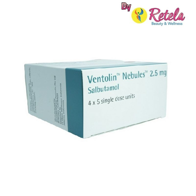 Jual VENTOLIN 2.5MG NEBULES 1 BLISTER 5 RESPULES | Shopee Indonesia