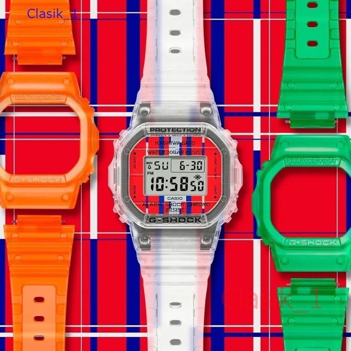 Jual Original 100%!! Casio G-SHOCK DWE-5600KS-7DR - Jam Tangan Pria Garansi Resmi 2 tahun ...